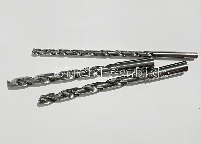 Deep Hole Solid Carbide Drills Tungsten Carbide Twist Drill Bits Iso